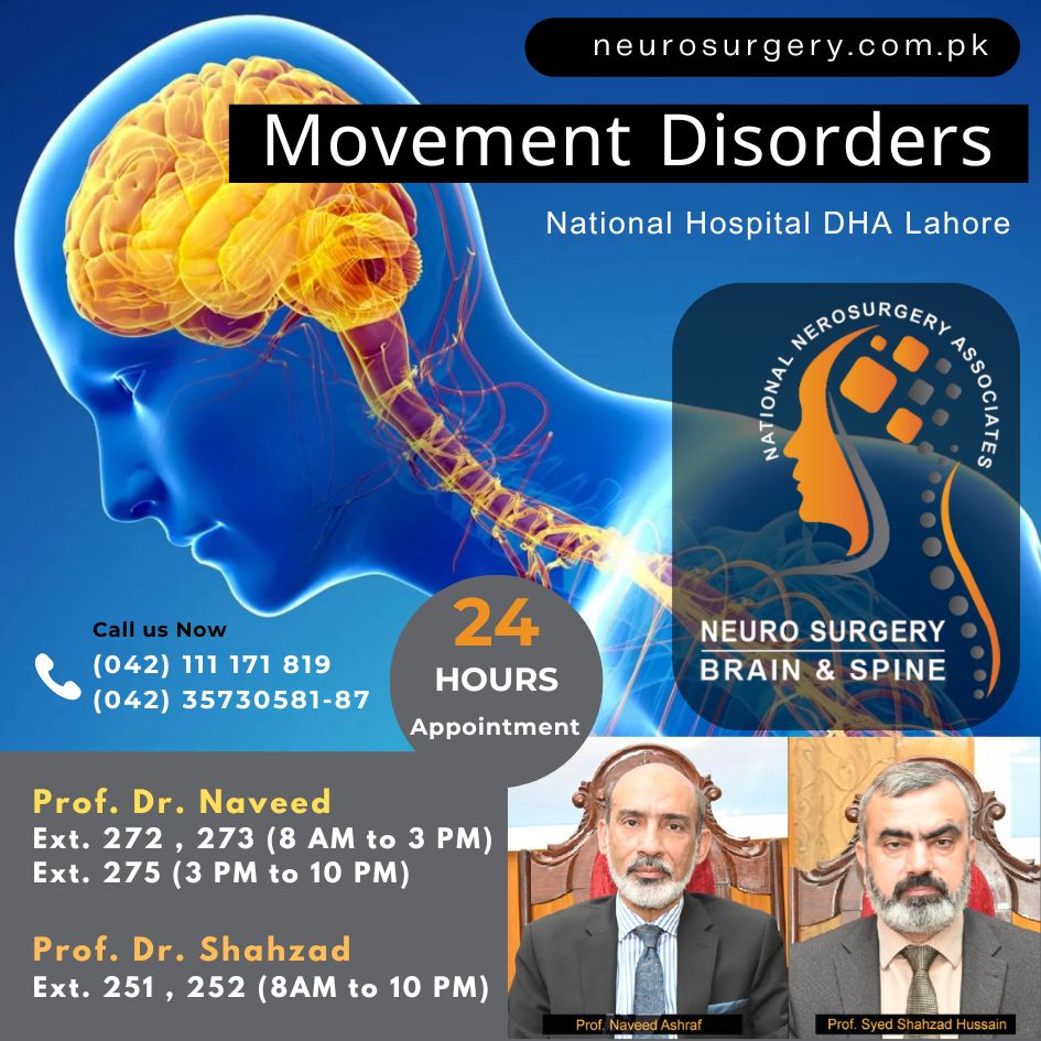 Best Movement Disorders Surgeon in Lahore Pakistan - Neurosurgery